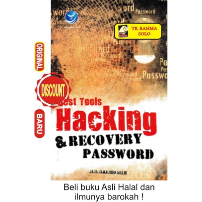 Jual Best Tools Hacking & Recovery Password Jaja Jamaludin Malik Andi Offset Buku Asli Original ...