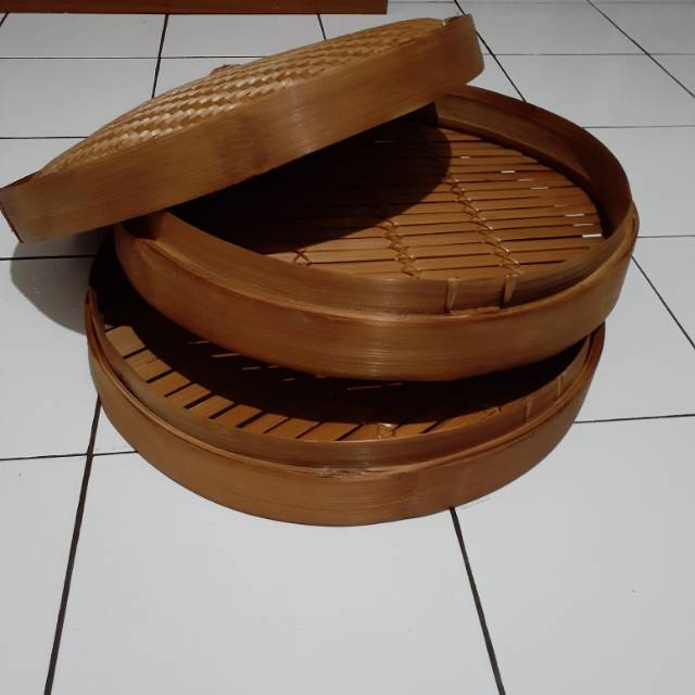 Jual Klakat bambu dimsum 40 cm/wadah klakat dimsum 40 cm | Shopee Indonesia