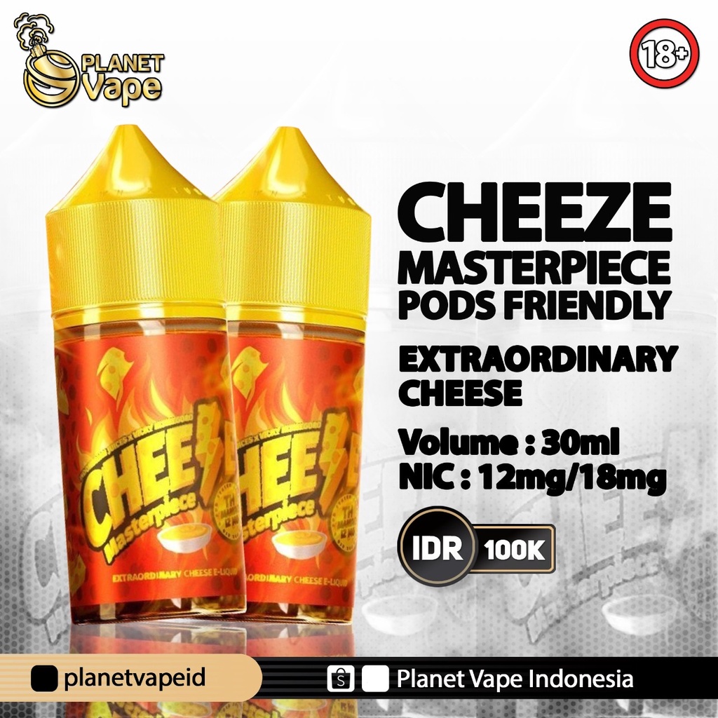 Jual CHEEZE MASTERPIECE 30ML SALT CHEESE BY VIKI NITINEGORO | Shopee ...