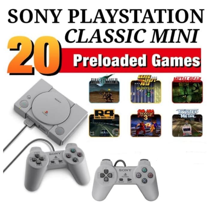Jual sony playstation classic mini ready | Shopee Indonesia