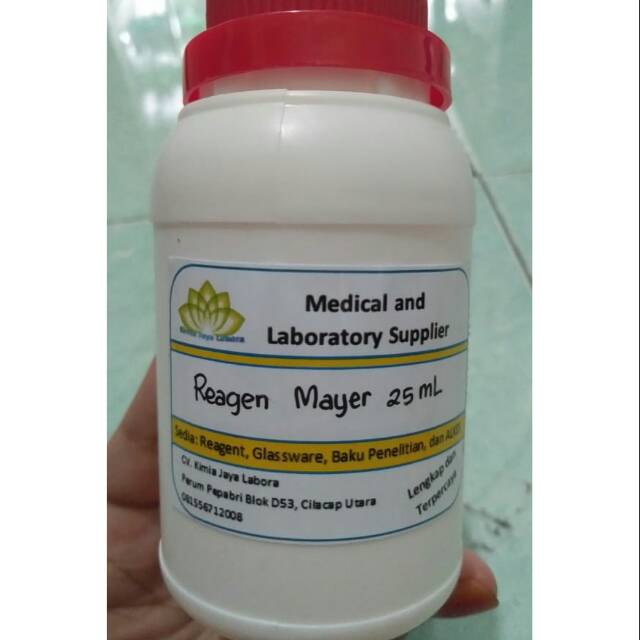 Jual Reagent mayer _ Mayer _ Larutan Mayer _ Reagent Mayer 25 ml ...