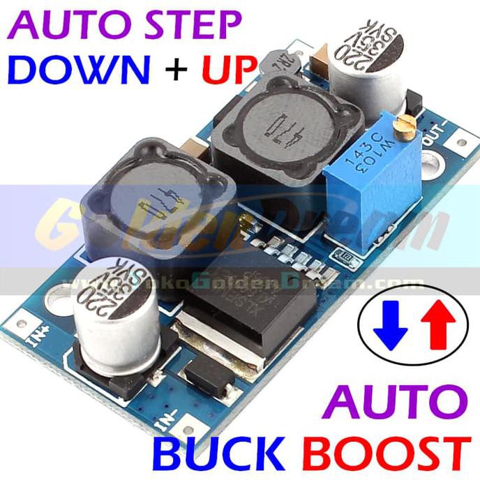 Jual New Auto Buck Boost Step Down + Up Xl6009 Adjustable Converter Solar Aki Ori | Shopee Indonesia