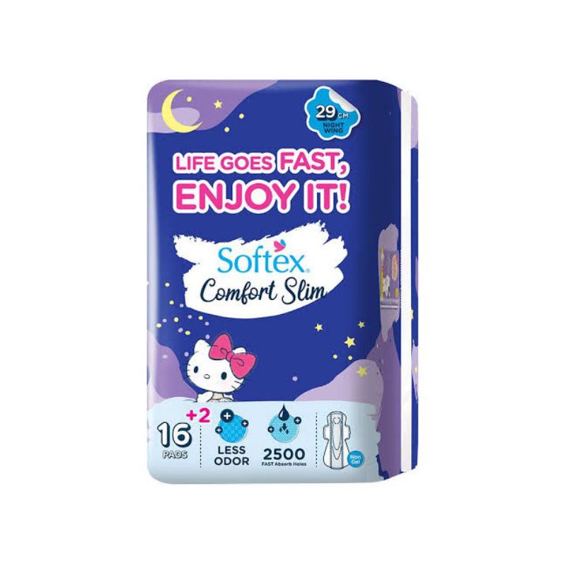 Jual Softex Comfort Slim Night Wing | Shopee Indonesia