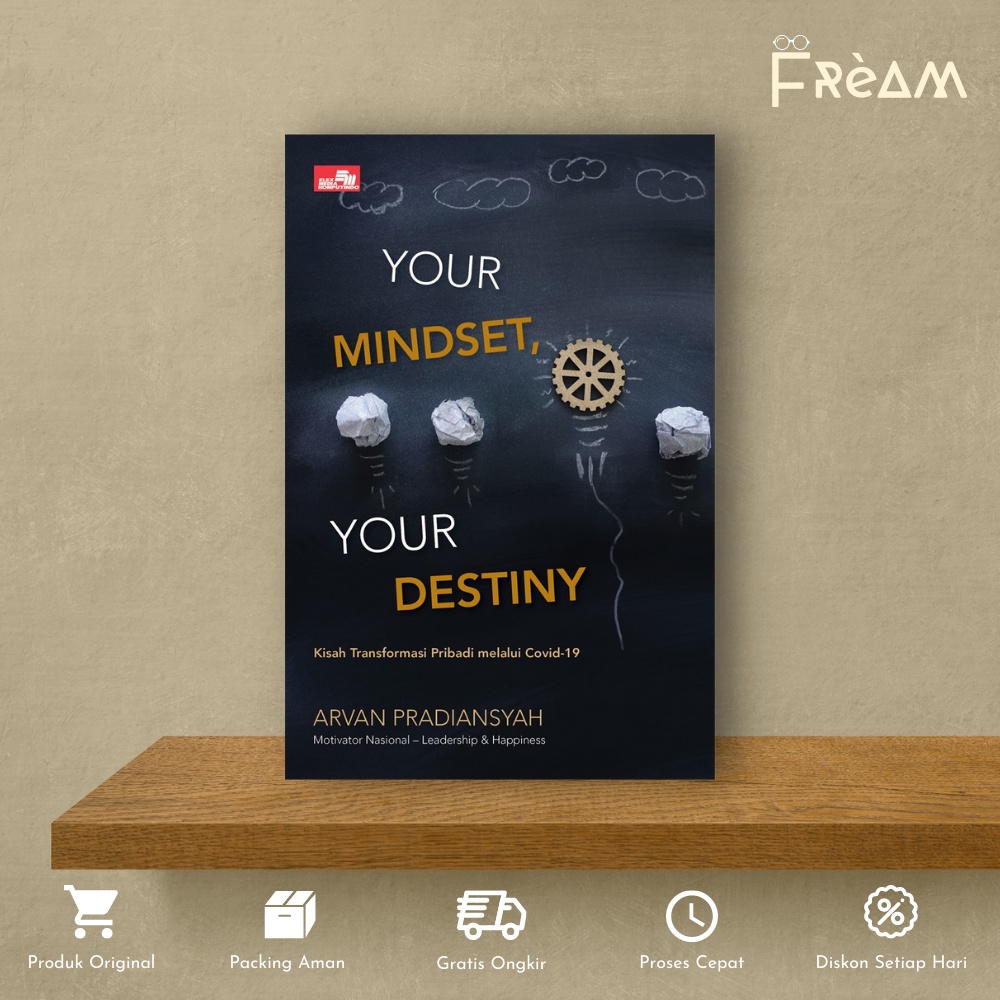 Jual Buku Self Improvement Your Mindset, Your Destiny: Kisah ...