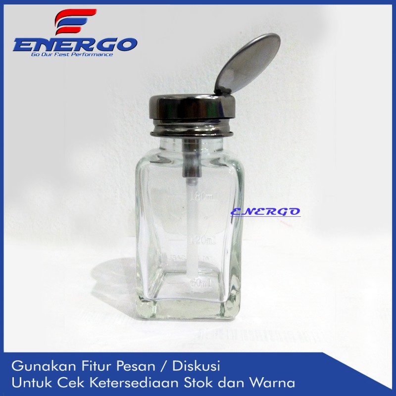 Jual Botol Tiner Kaca / Glass 180ml | Shopee Indonesia