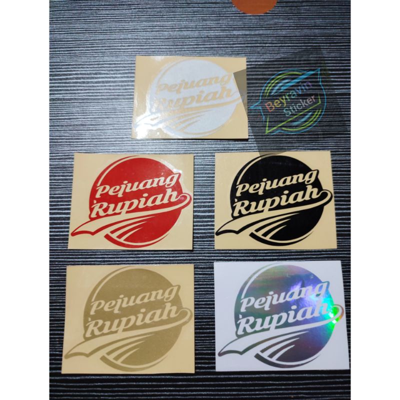 Jual Sticker pejuang rupiah cutting | Shopee Indonesia