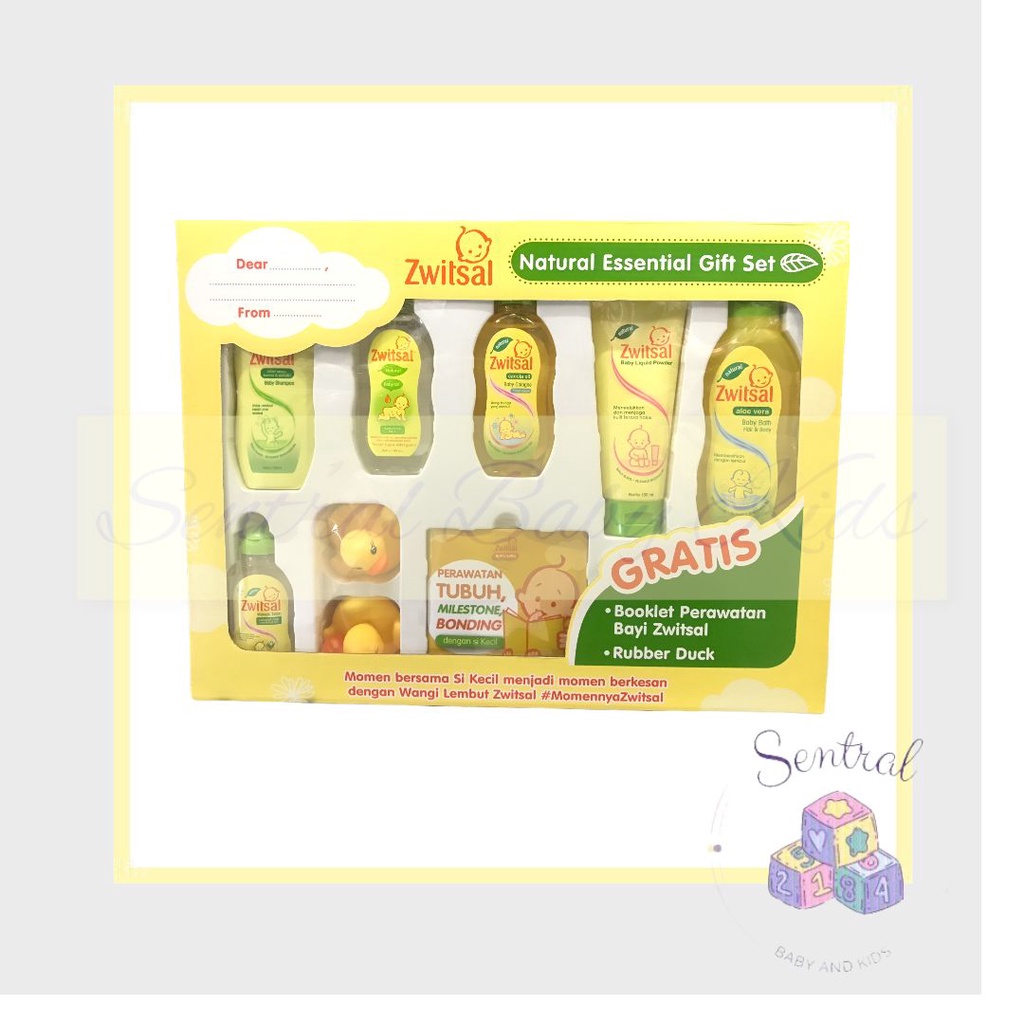 Jual ZWITSAL Paket Gift Box Baby Spa Essential Set | Shopee Indonesia