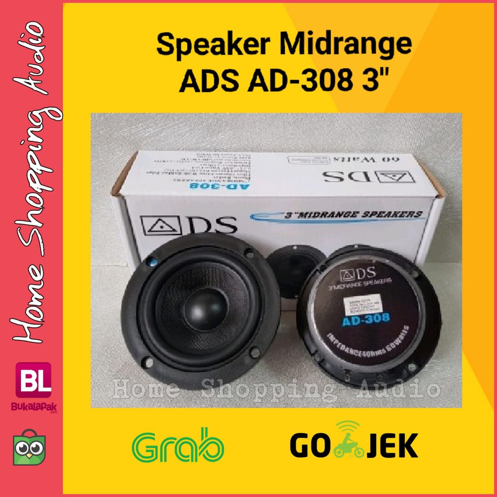 Jual Midrange ADS 308 Midrange ADS AD308 Tweeter Original Tweeter ADS ...