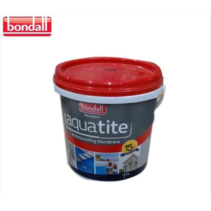 Jual BONDALL AQUATITE CAT WATERPROOFING MEMBRANE 1KG | Shopee Indonesia