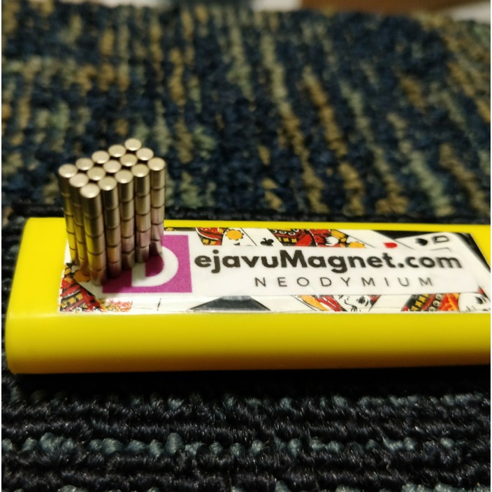 Jual Magnet Neodymium Silinder Cylinder kecil d2x3mm Silver SUPER ...