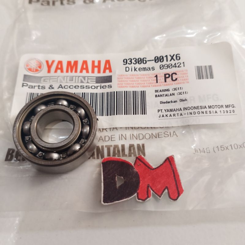 Jual bearing laker laher kecil 6001 noken as Vixion Jupiter mx old new ...