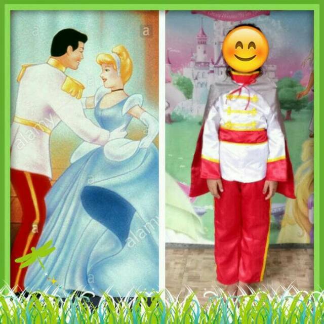Jual Kostum Pangeran Cinderella Prince Charming Size 2-12 Tahun ...