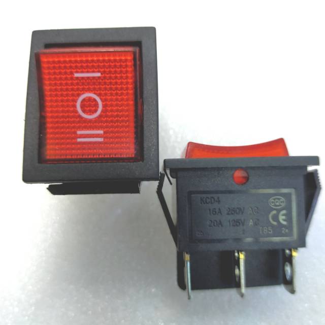 Jual Switch lampu on off on 6 pin 15A kotak besar | Shopee Indonesia
