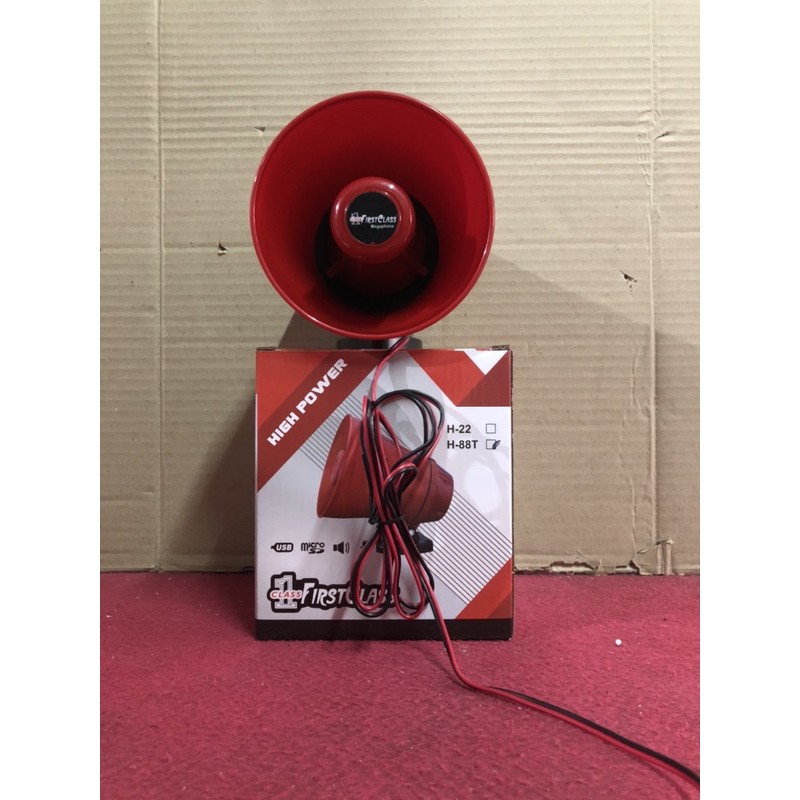 Jual Speaker toa (megaphone) H 88T horn sirine ada mp3 firstclass bisa ...