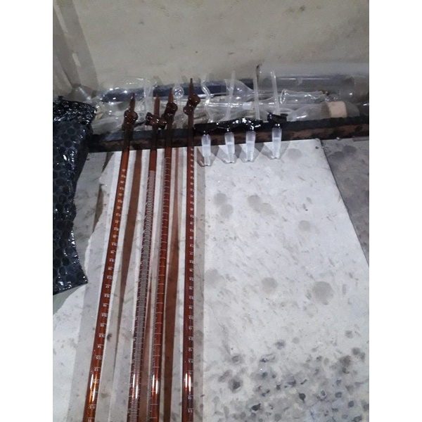 Jual Buret 25 ml dan 50 ml amber pyrex | Shopee Indonesia