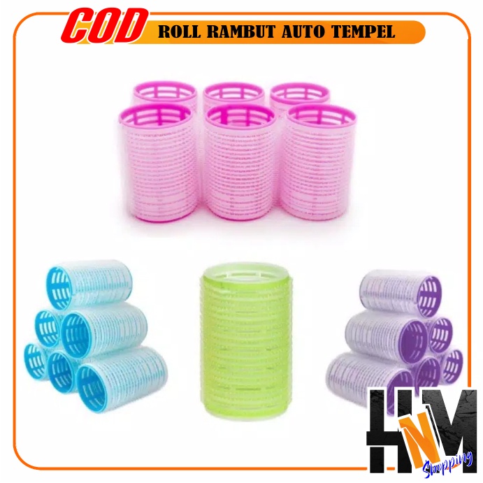 Jual Roll Rambut Auto Tempel Impor Best Seller | Shopee Indonesia