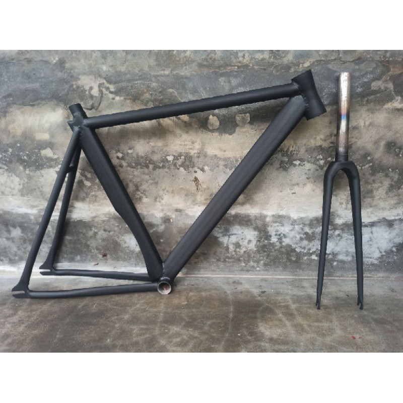 Jual Frameset fixie Soloist Custom Geometry Free Seatclamp | Shopee ...