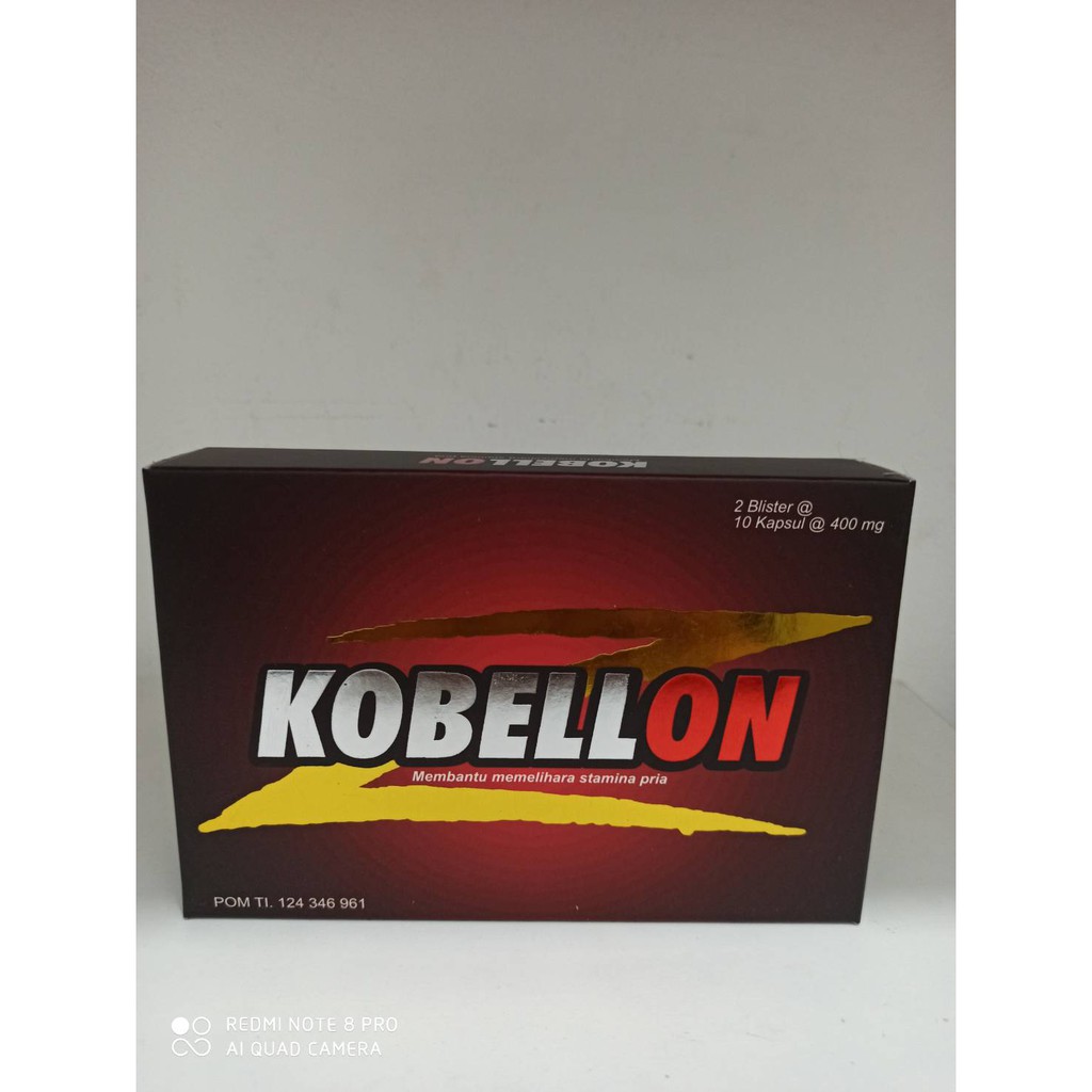 Jual KOBELLON 20 KAPSUL MEMBANTU MEMELIHARA STAMINA PRIA | Shopee Indonesia