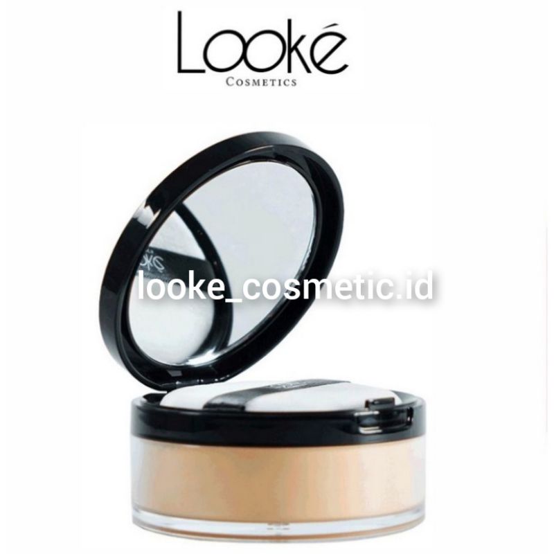 Jual Looke Holy Smooth & Blur Loose Powder RHEA | Shopee Indonesia