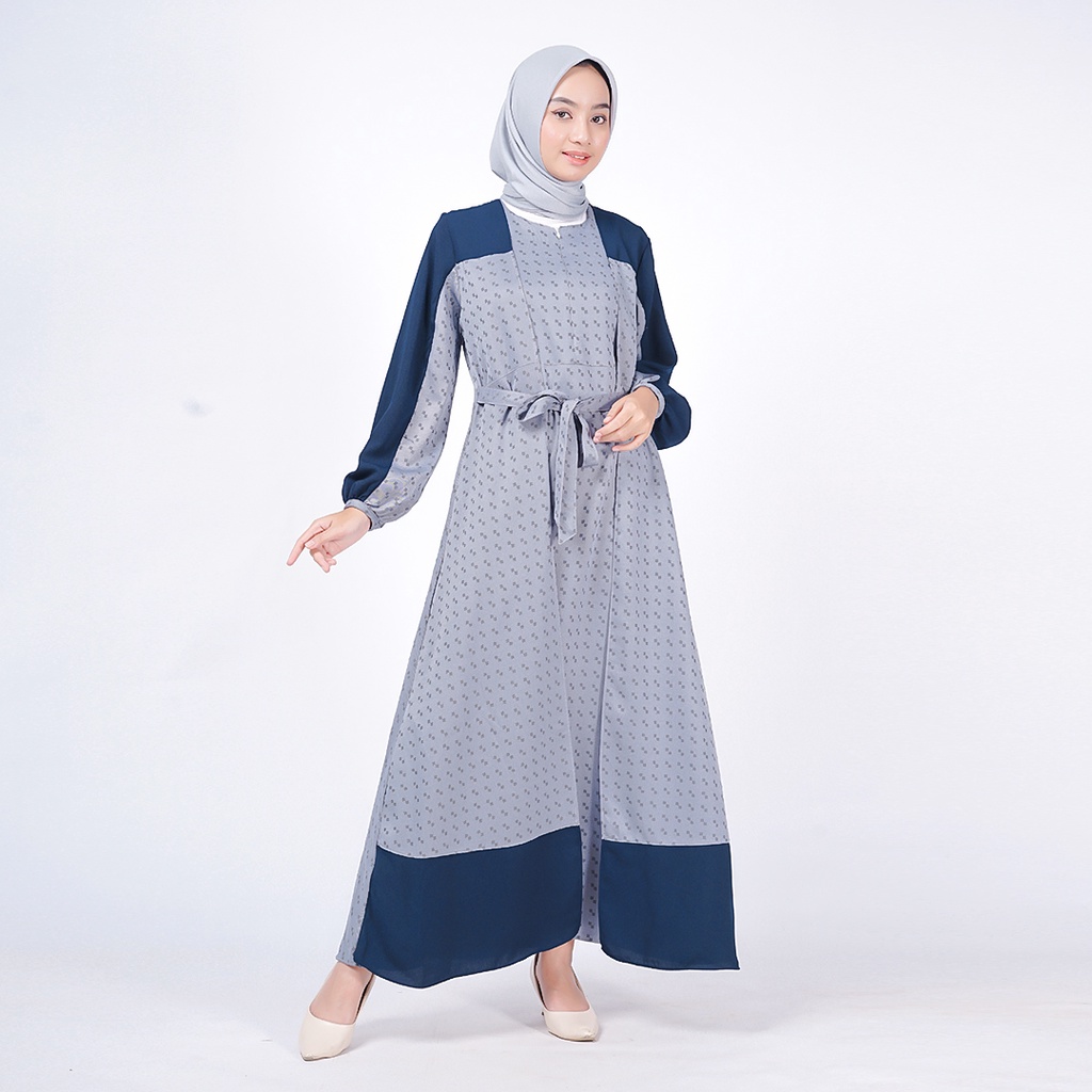 Jual Kyoya Baju Gamis Wanita Nahira Plain Dress (Sample Sale) | Shopee ...
