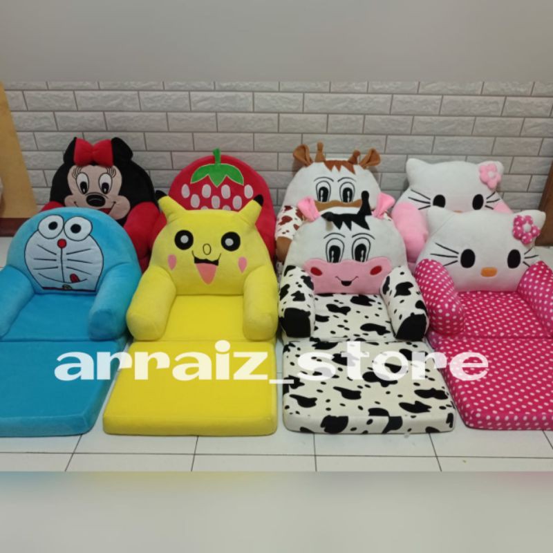Jual Sofa boneka anak model lipat READY !! | Shopee Indonesia