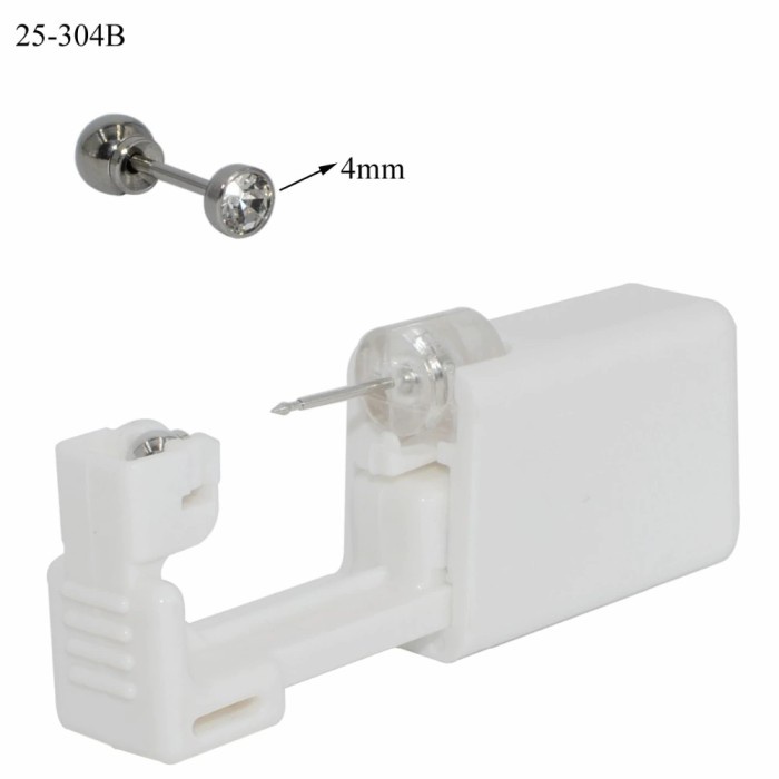 Jual Alat Tindik Telinga Kuping Hidung Piercing Steril Tidak sakit ...