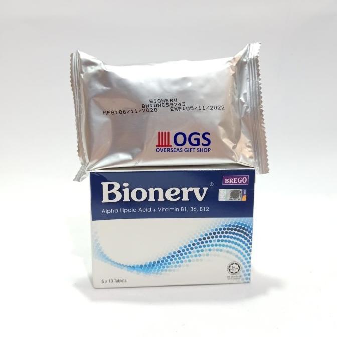 Jual Multivitamin Bionerv Ecer Per Strip Isi 10 Tablets Lipoic Acid B1 ...