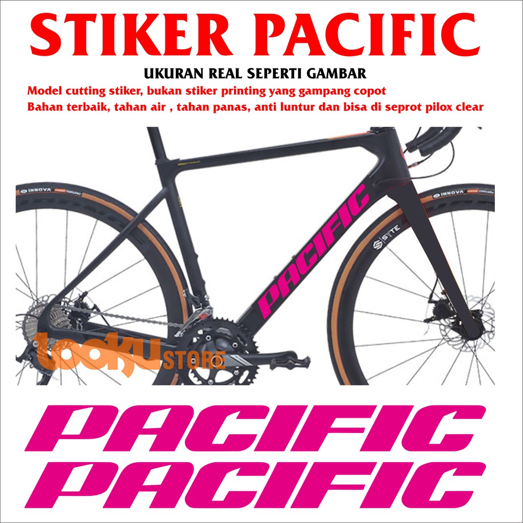 Jual Stiker sepeda PACIFIC BIKE stciker SPECTRE PRIMUM ROAD | Shopee ...