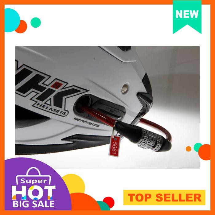 Jual HELM NHK GODZILLA HALF FACE GODZILA DOUBLE VISOR RED MERAH ...