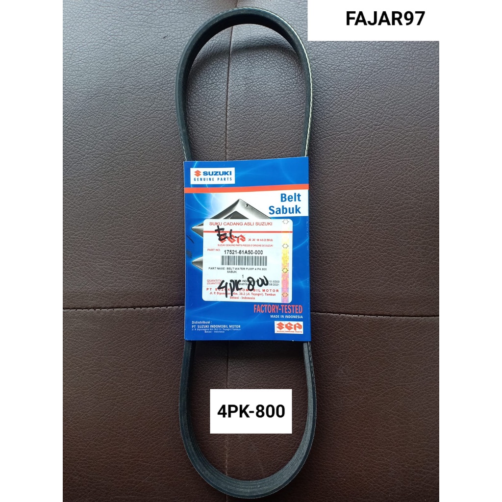 Jual Fan belt/Tali Kipas AC suzuki Amenity/Esteem 1.3cc 4PK800 | Shopee Indonesia
