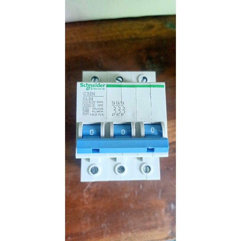 Jual MCB 3PHASE 35A ORIGINAL PLN | Shopee Indonesia
