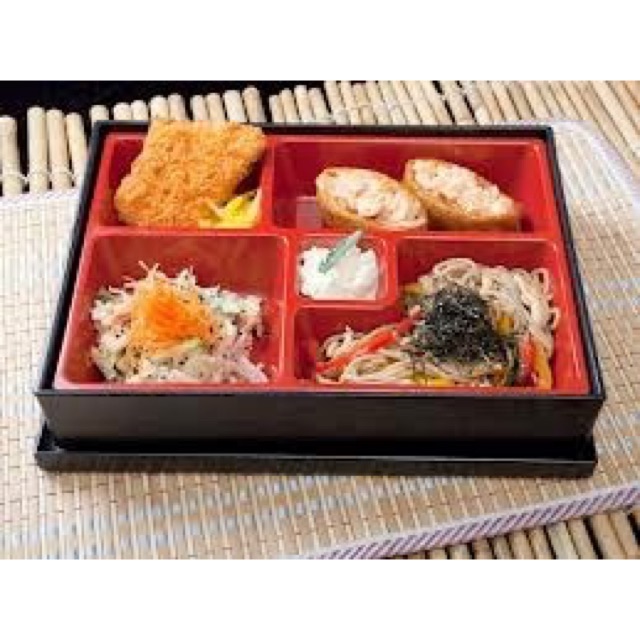 Jual Bento box ala jepang / bahan melamine / piring bento | Shopee ...