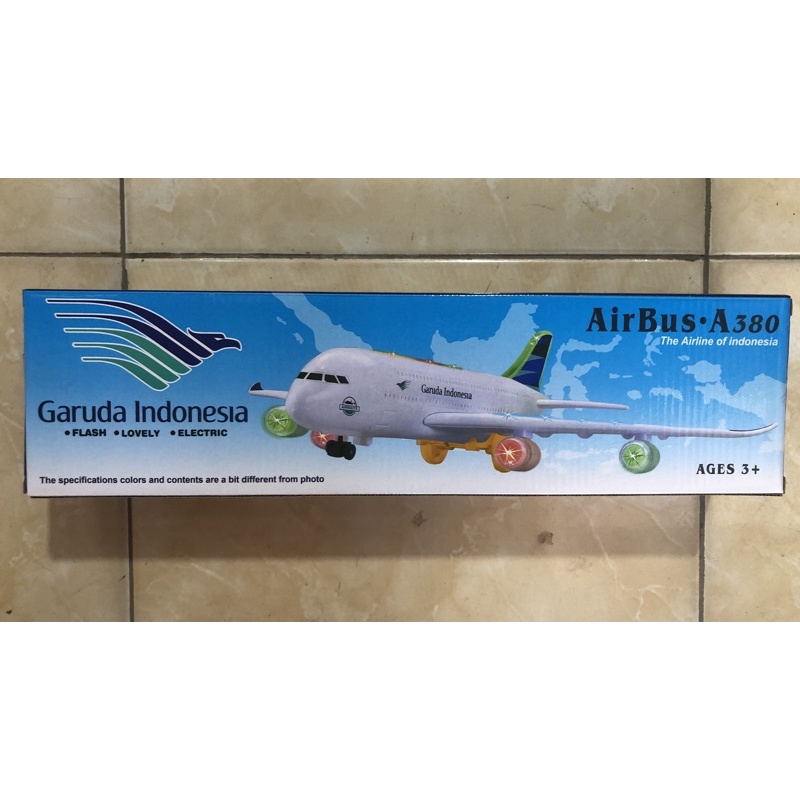 Jual [Sweet Toys] Pesawat Garuda / Airplane Baterai | Shopee Indonesia