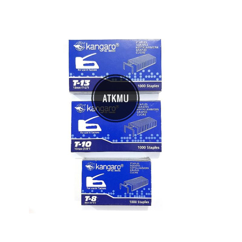 Jual Isi Staples Tembak T8 T10 T13 KANGARO / Isi Staples Gun Tacker ...