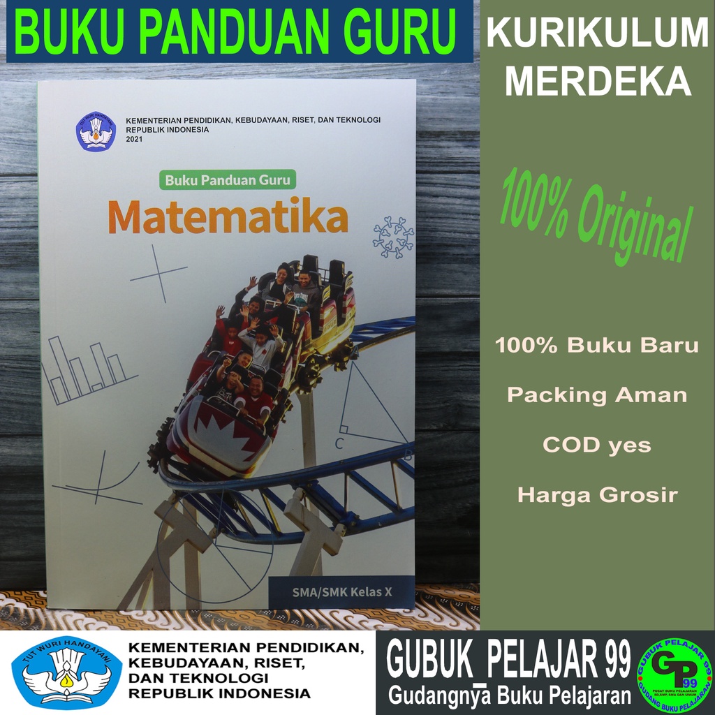 Jual Buku Panduan Guru MATEMATIKA Untuk SMA/SMK Kelas 10 Kurikulum MERDEKA Kemdikbudristek ...