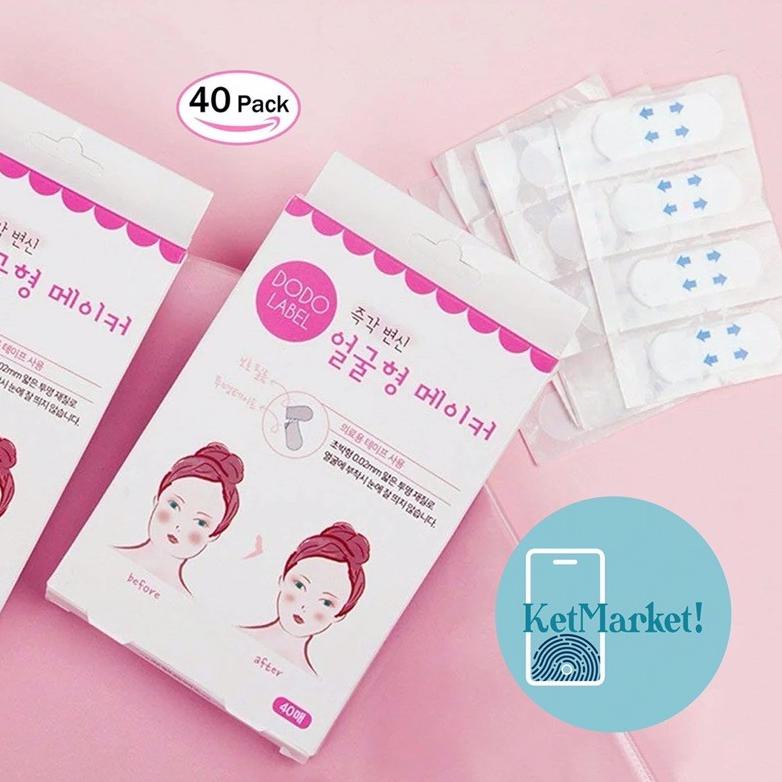 Jual [KODE I6LLV] FACE LIFT V-SHAPE TAPE DODO LABEL - Selotip Penirus ...