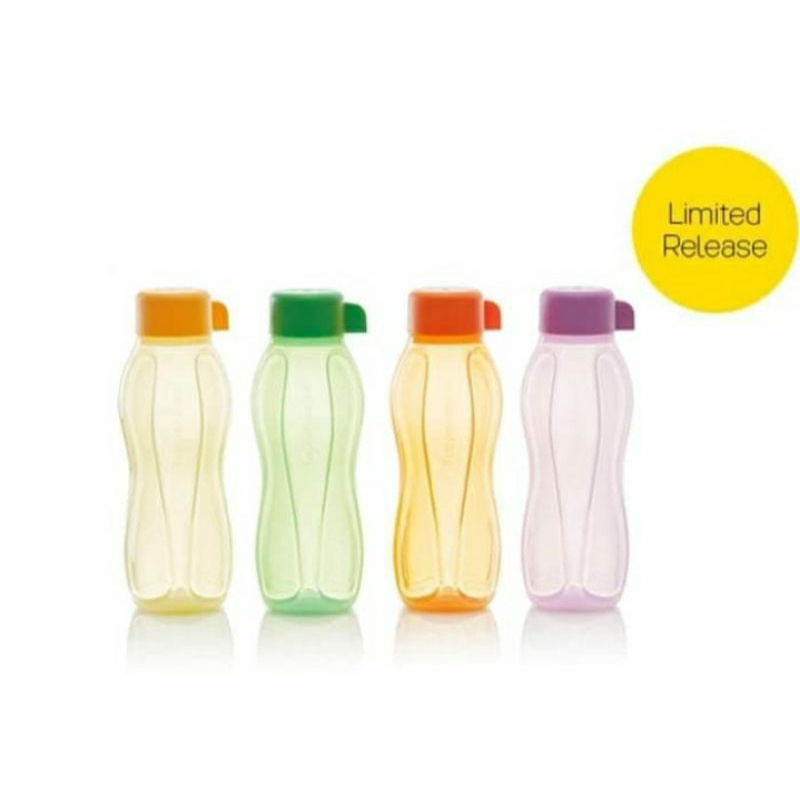 Jual TUPPERWARE Botol Minum Eco Bottle 500 ml Kuning Kotak | Shopee ...