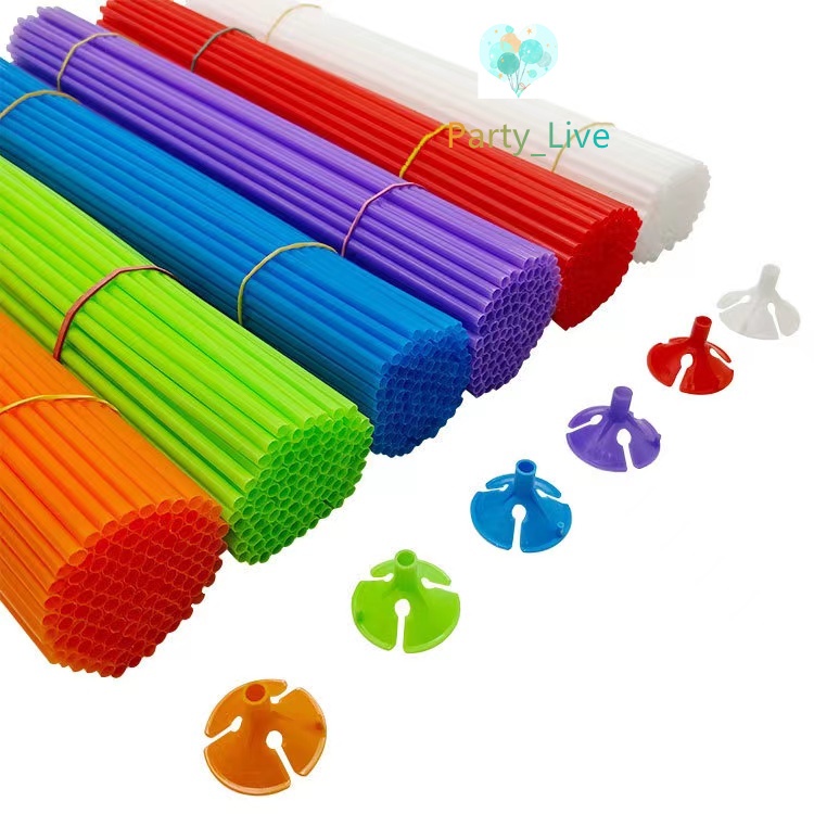 Jual Stick Balon / Stick & Cup / Pegangan Balon ( isi1pcs ) balon balon ...
