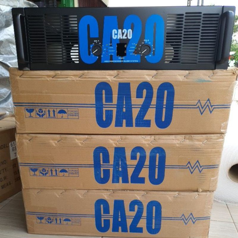 Jual BOX POWER AMPLIFIER CA20 CA-20 PLUS KNOP PLUS LAMPU INDIKATOR ...