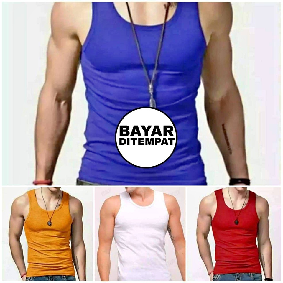 Jual SINGLET POLOS PRIA DEWASA / SINGLET DALAMAN PRIA (BISA COD ... Jual SINGLET POLOS PRIA DEWASA / SINGLET DALAMAN PRIA (BISA COD ...