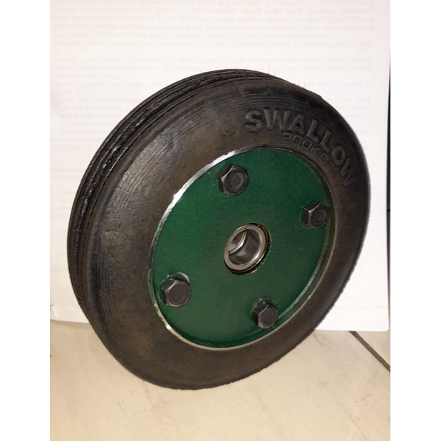 Jual Roda trolly 6 in double bearing swallow | Shopee Indonesia