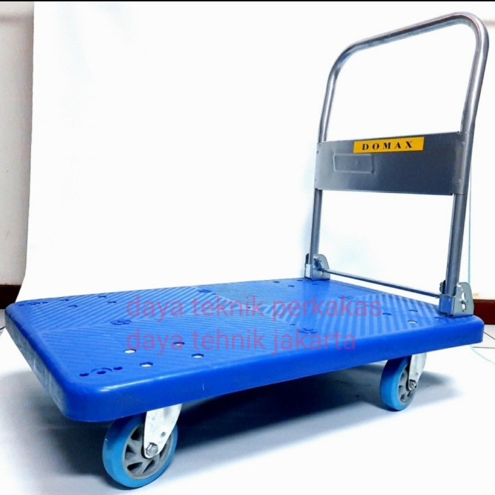 Jual hand truck 300kg - trolley - troli plastick domax - hand trolley ...