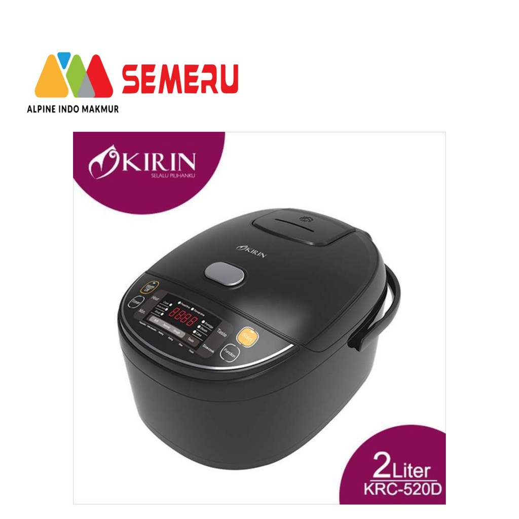 Jual KIRIN DIGITAL RICE COOKER 2 L KRC-520 D | Shopee Indonesia
