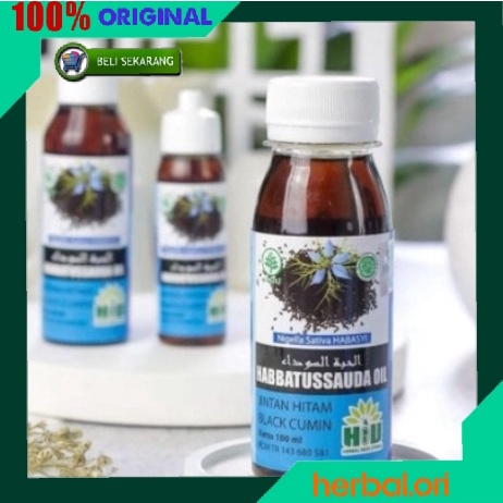 Jual Hiu Habbat Oil (100ml) Habbatussauda original Habbasy Obat ...