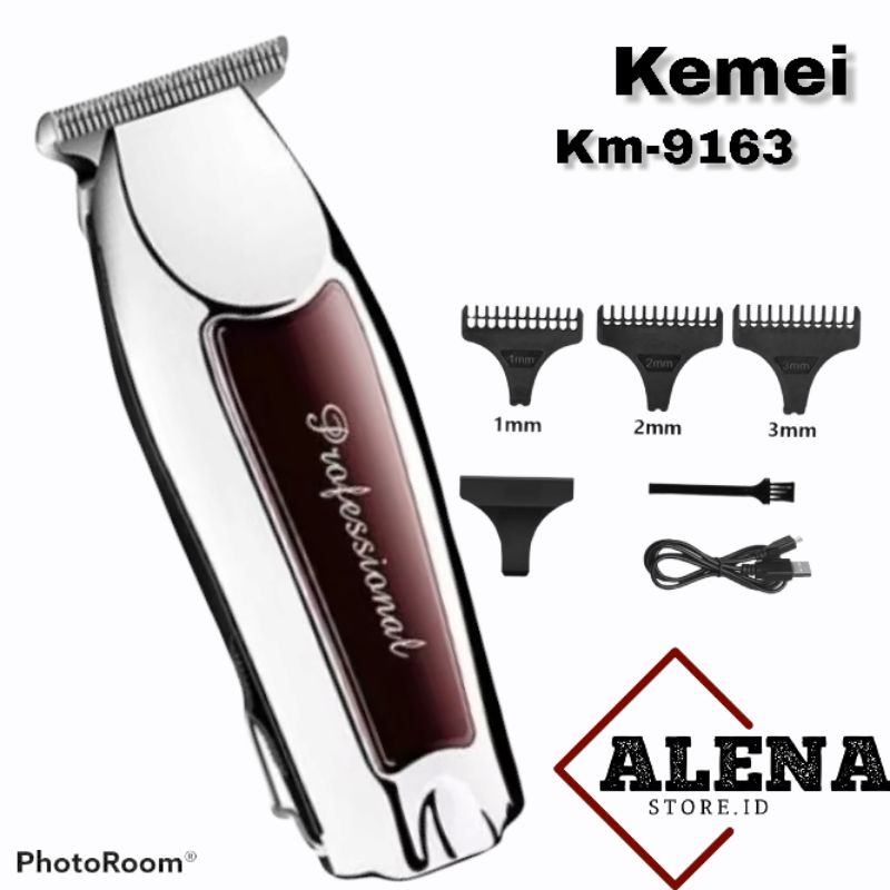 Jual KEMEI KM-9163 / detailer kemei / TRIMMER TURBO POWER / MESIN CUKUR RAMBUT KEMEI KM 9163 ...