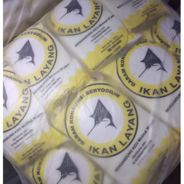 Jual Garam 250gr (1 pack = 40 pcs ) | Shopee Indonesia