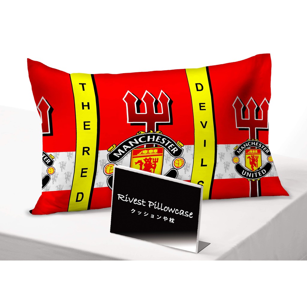 Jual Sarung Bantal / Guling / Bantal Cinta - Manchester United (MU ...