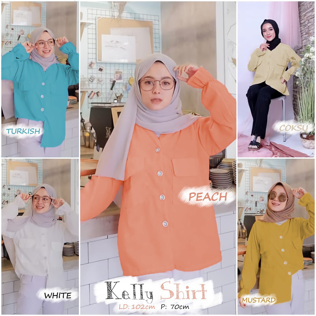 Jual KELLY SHIRT | Shopee Indonesia