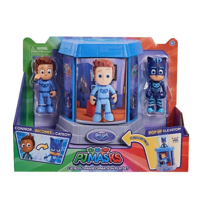 Jual PJ MASKS CATBOY OWLETTE GEKKO TRANSFORMATION ELEVATOR PLAYSET ...