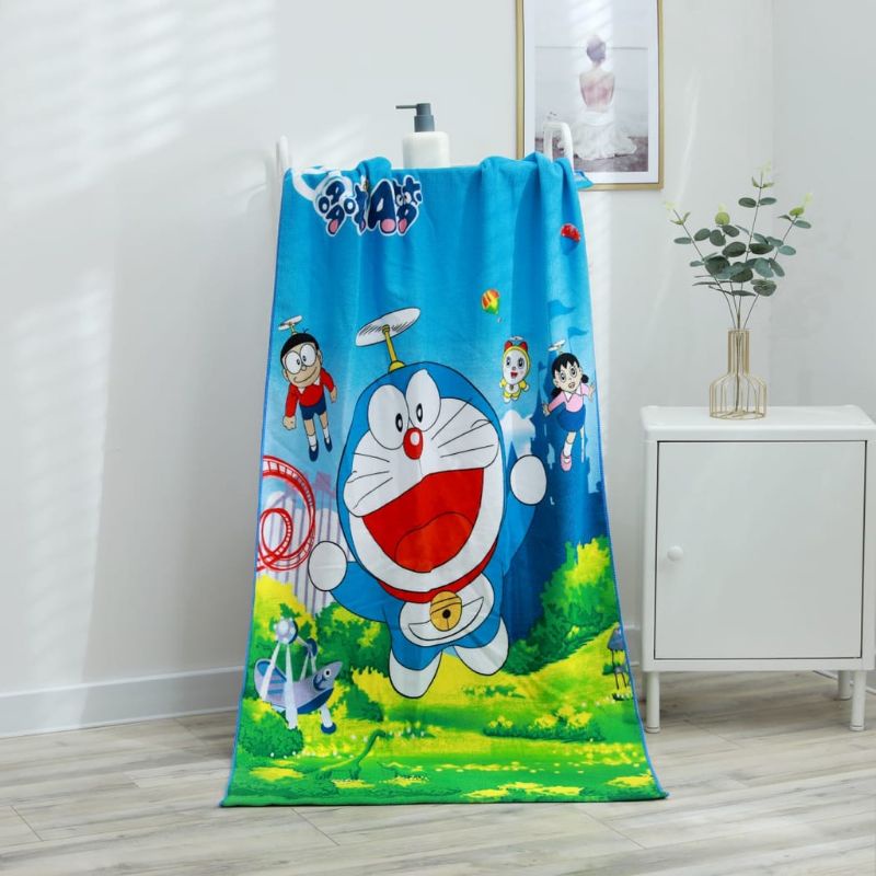 Jual HANDUK MORIA KARAKTER DORAEMON DINOSAURUS | Shopee Indonesia